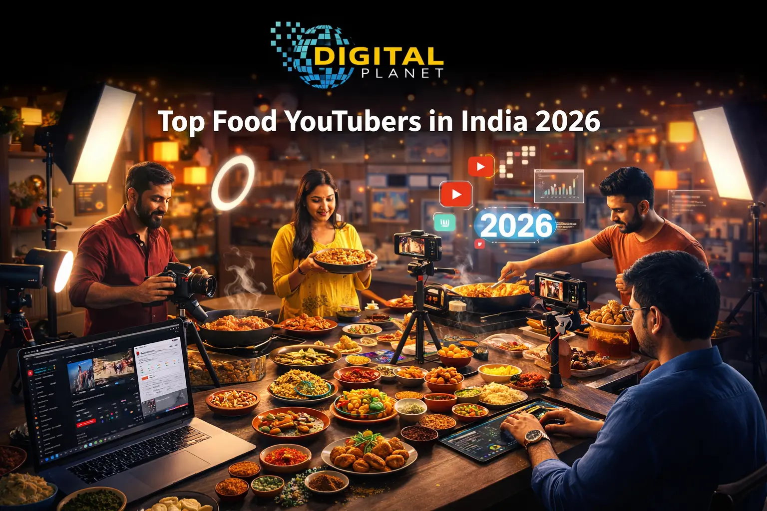 Top Food YouTubers in India 2026: Ultimate Power List